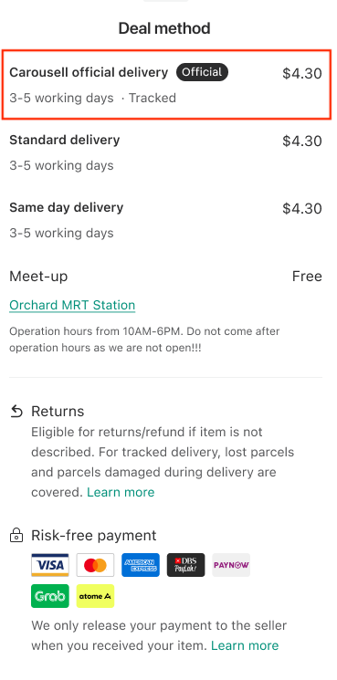 [Singapore] Carousell Official Delivery partnership with J&T for pick-ups – Carousell Help Centre