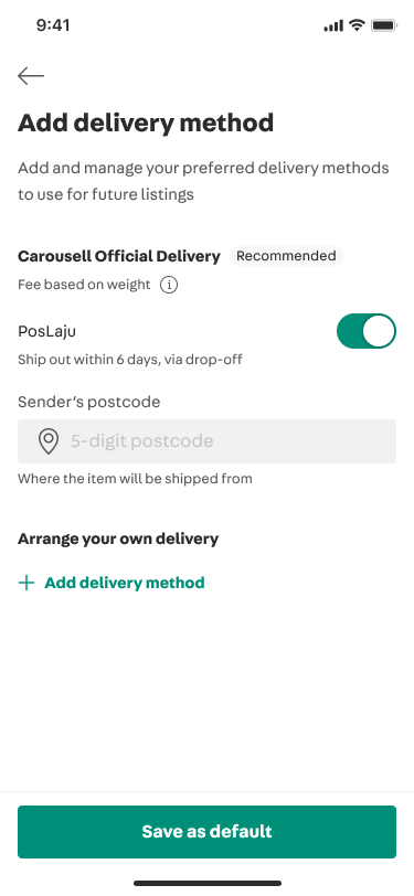 [Malaysia] Shipping: How to ship with PosLaju on Carousell? – Carousell Help Centre