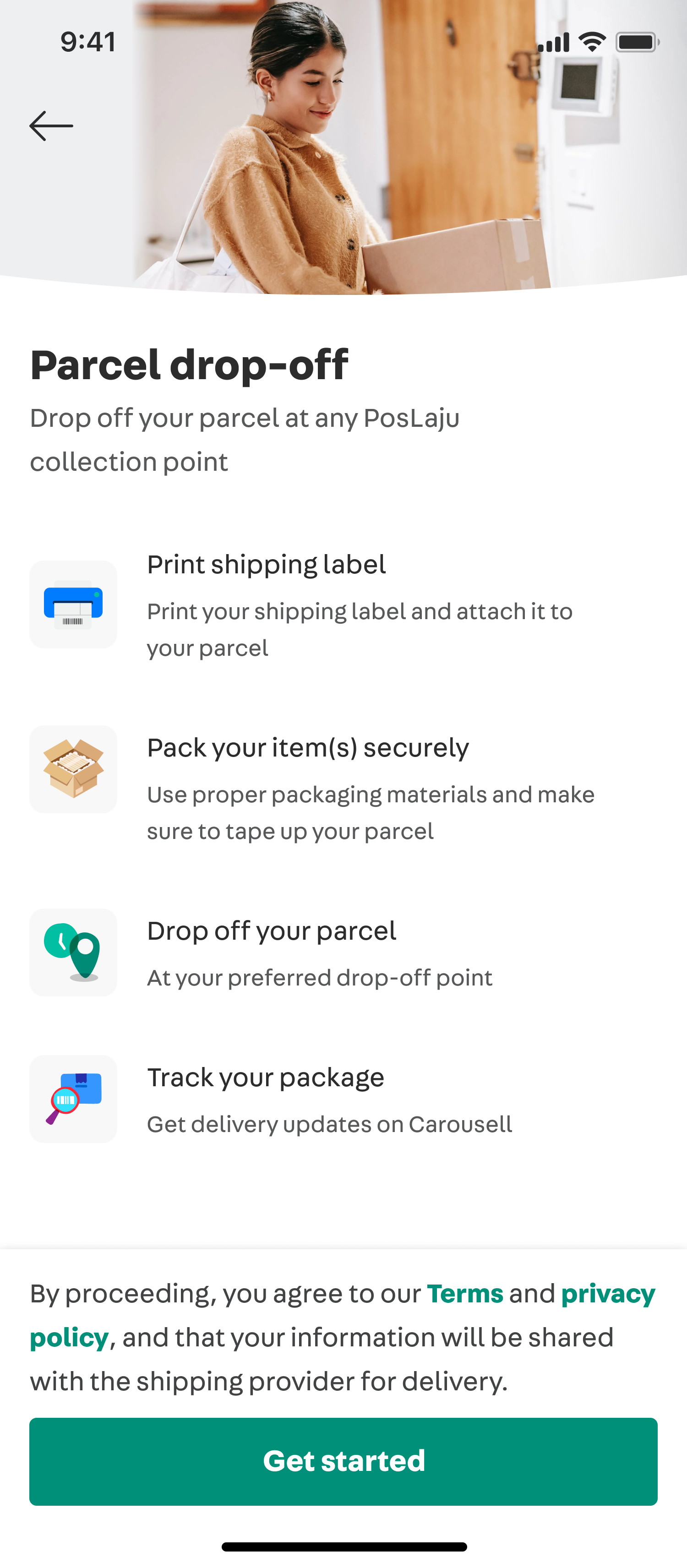 [Malaysia] Shipping: How to ship with PosLaju on Carousell? – Carousell Help Centre